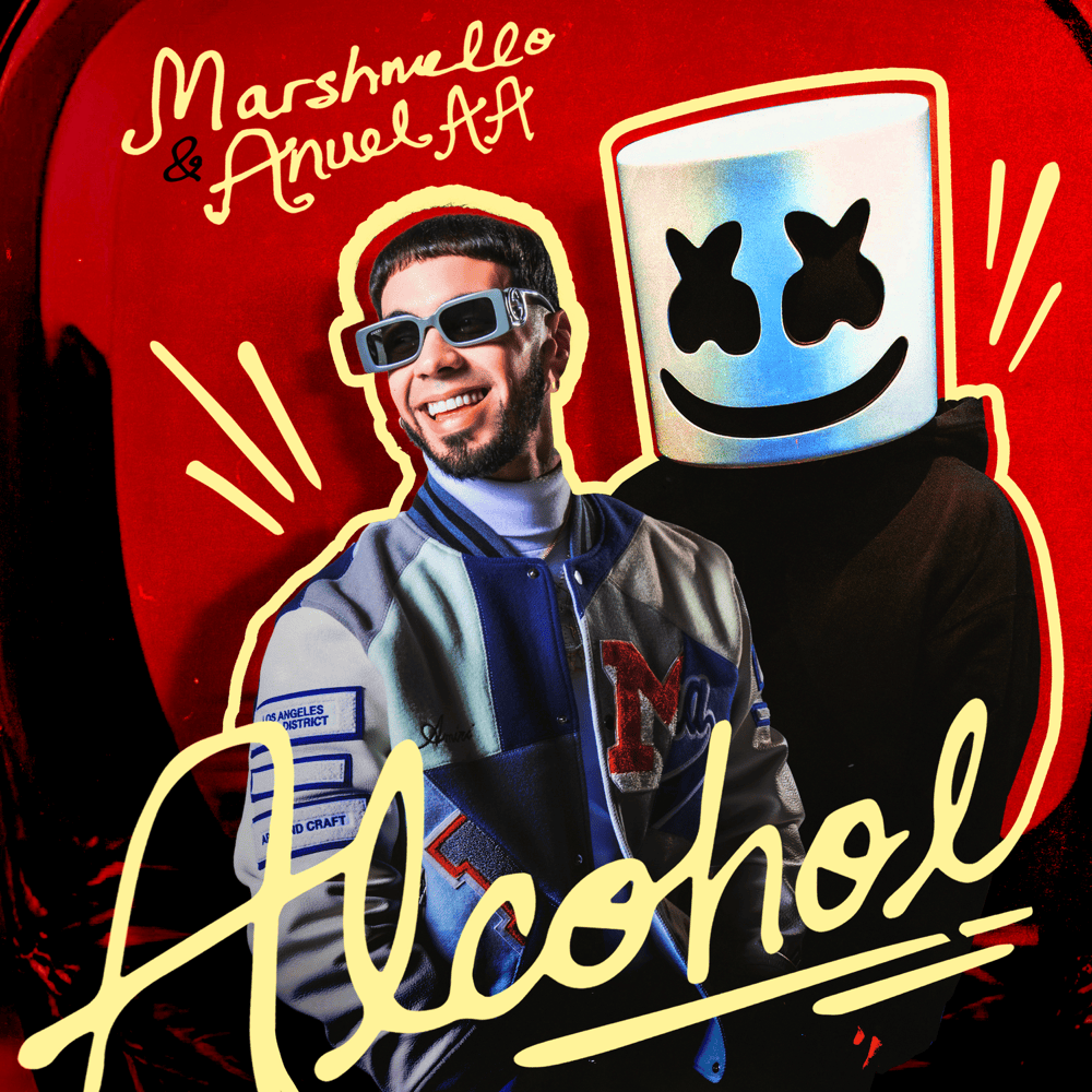 Marshmello, Anuel AA - Alcohol (Studio Acapella) - Studio Acapella